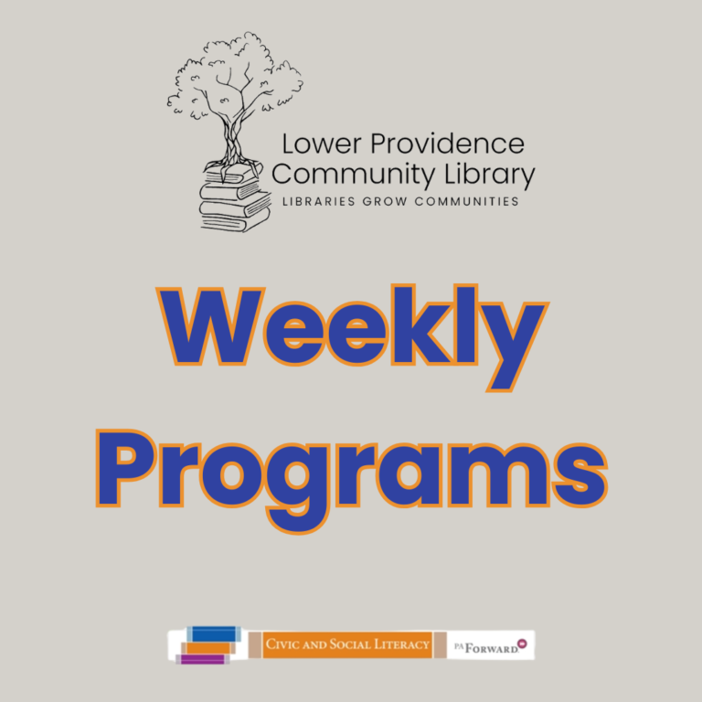 Adult Services – Lower Providence Community Library